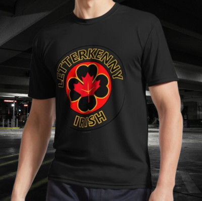Letterkenny Irish Hockey Logo T-Shirt Funny Size Mode American T-shirt ...