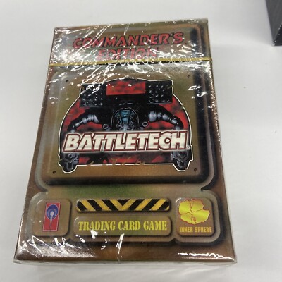 Battletech CCG 1998 Commander’s Edition SEALED Deck - Com star | eBay