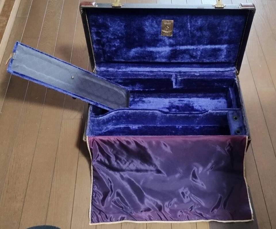 Rare BACH_vintage/single hard case for trumpet | eBay