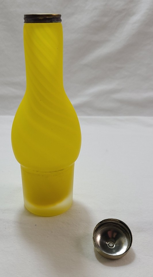 Cruet Salt Pepper Yellow Bottle Insert Replacement Swirl Pattern ...