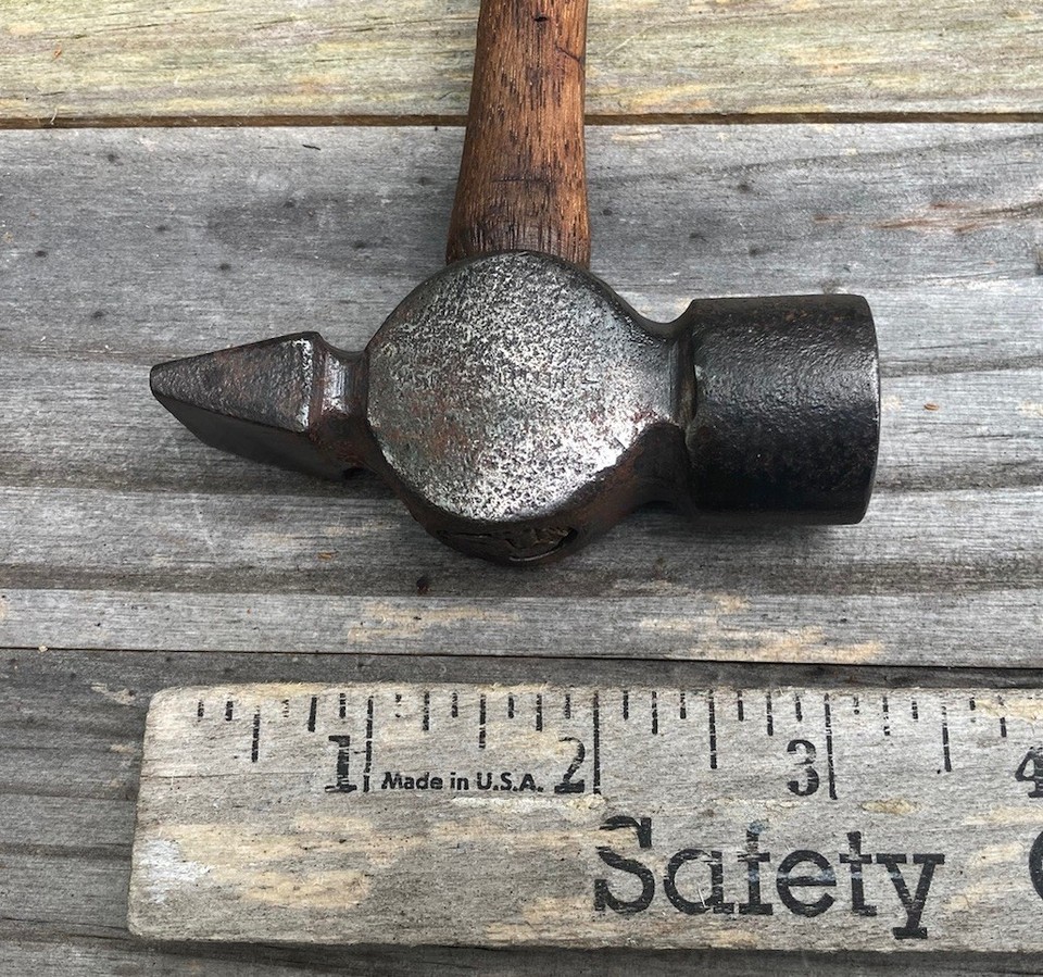 VINTAGE HELLER SMALL CROSS PEEN HAMMER METAL WORKING TOOL Blacksmith | eBay