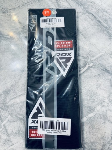 RDX Boxing Hand Wraps Elasticated Thumb Loop Bandages Kickboxing Wrist ...