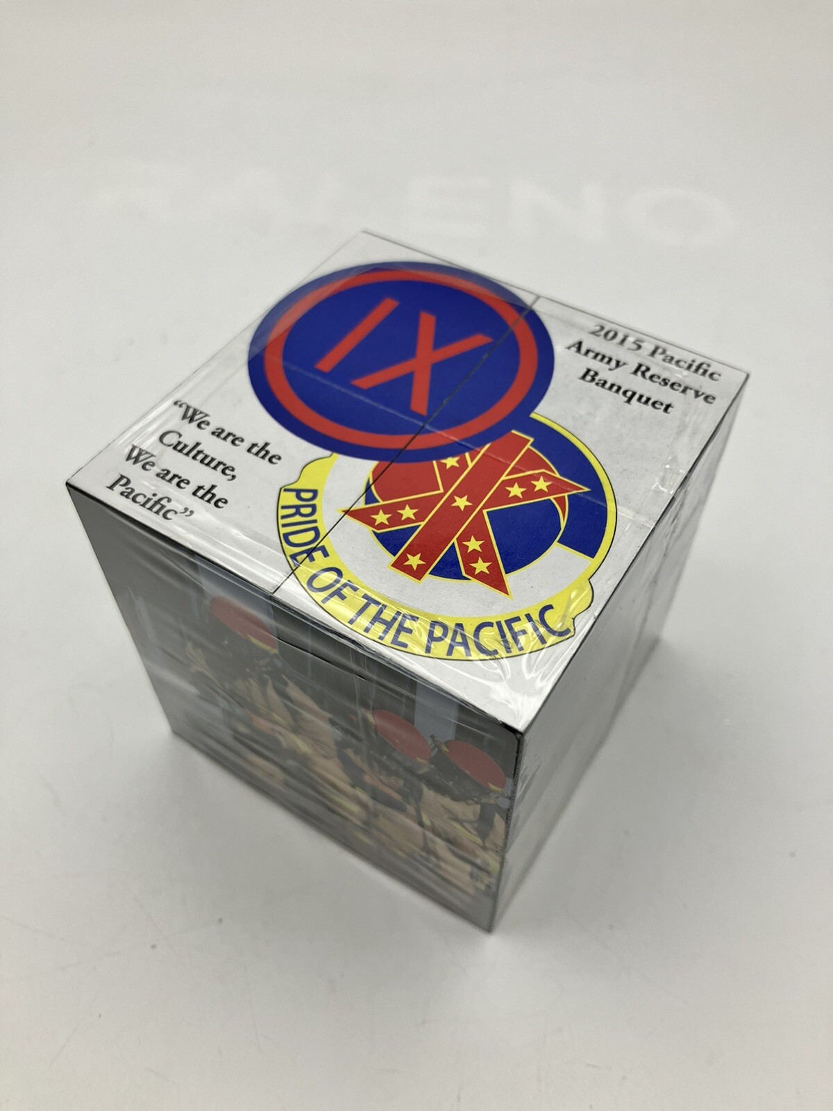 2015 Pacific Army Reserve Banquet Cube Military Collectible NOS Sealed ...