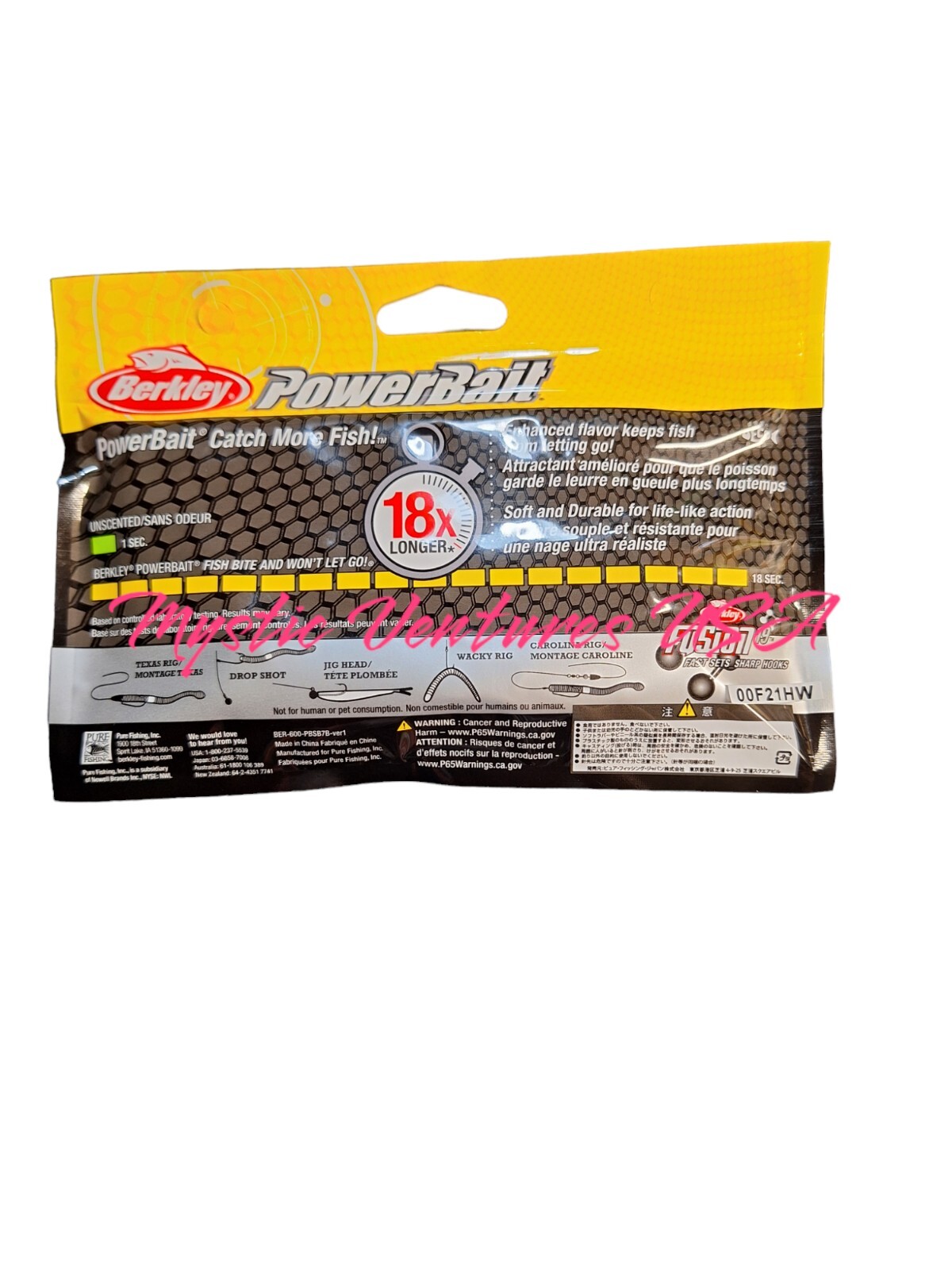 Berkley PowerBait 3" Pogy Swim Shad Pre-rigged 5 Ct for sale online | eBay