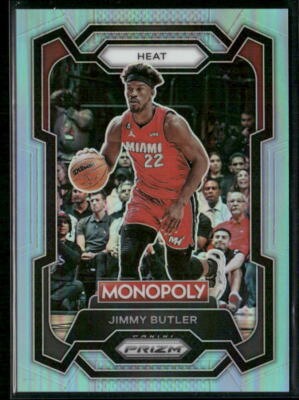 Jimmy Butler 2023-24 Panini Prizm Monopoly Light Blue #46 SN Miami Heat ...