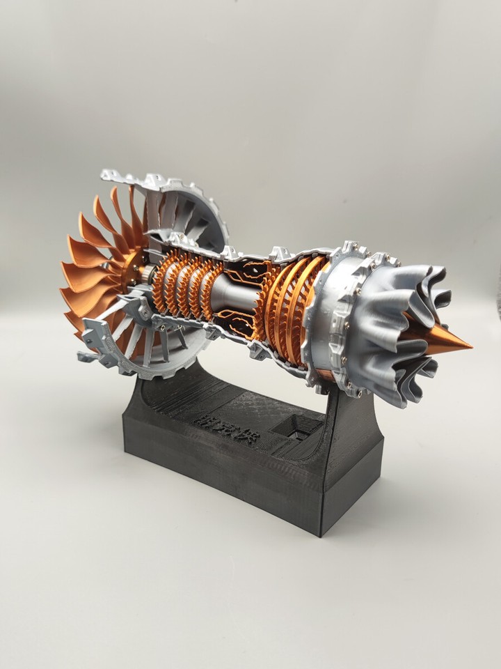 Aircraft Turbofan Engine Model Aircraft Jet Engines Can Accommodate ...