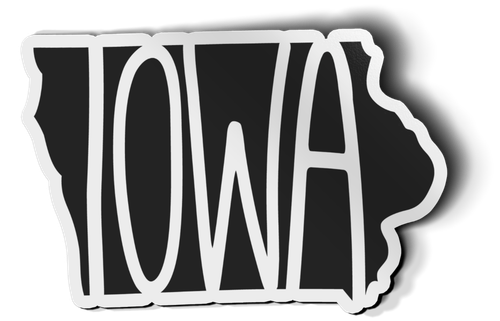 Iowa IA Travel Souvenir Gift Vinyl Sticker Decal | eBay