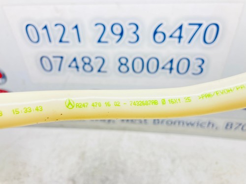 2020 MERCEDES BENZ A-CLASS 1.3 PETROL W177 A200 PIPE 24H DEL ...