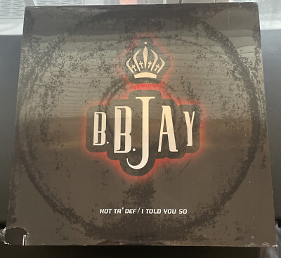 B.B. Jay Hot Ta' Def / I Told You So RARE 2000 12" Vinyl Single PROMO ...