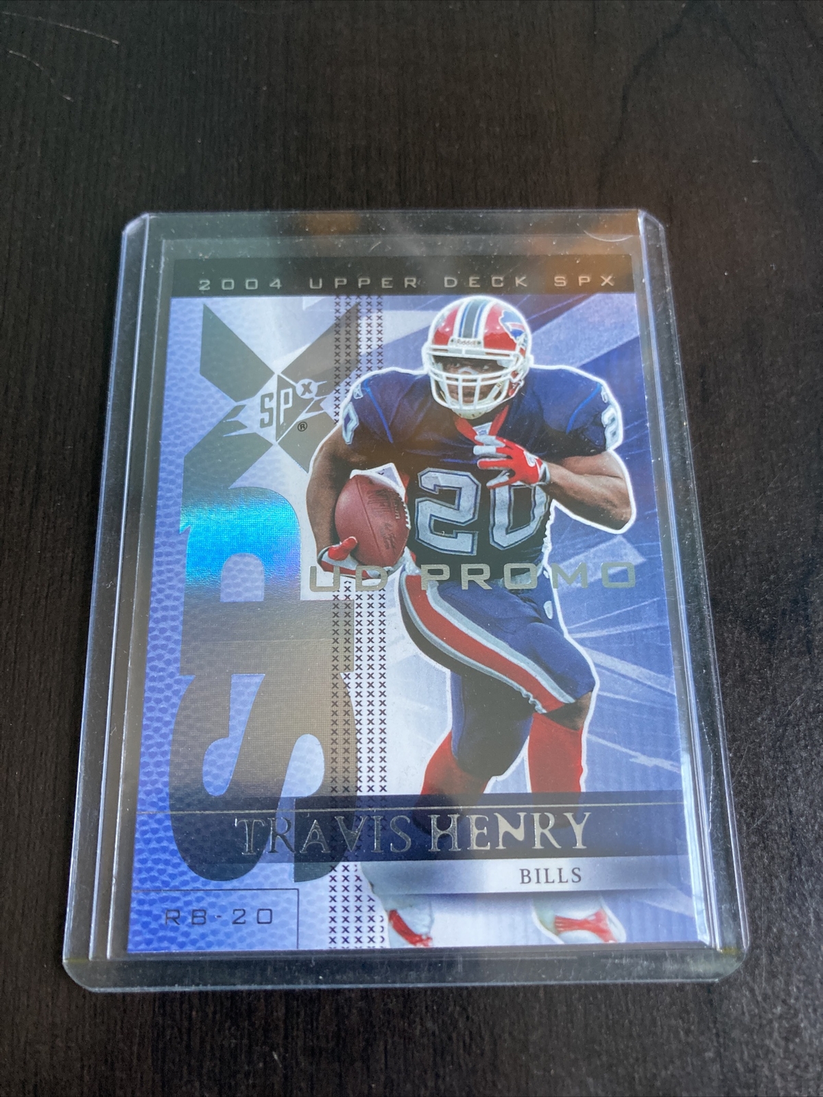 Travis Henry SPX UD PROMO CARD NFL 2004 T9-92 | eBay