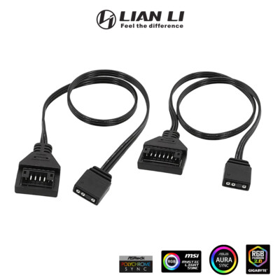 Motherboard 5V ARGB Cable Adapter For Lian Li Strimer Plus 6Pin 8Pin ...