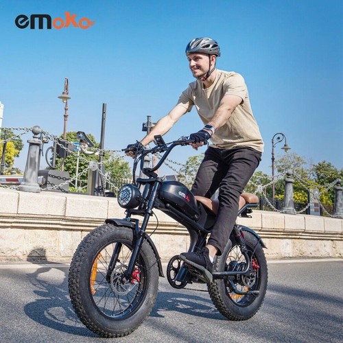 EMOKO C93 2000W Electric Bike Dual Motor 48V 23Ah Fat tire Mountain E ...