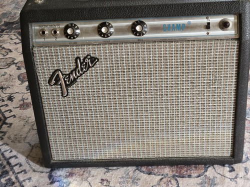 FENDER champ 70'srenewed | eBay