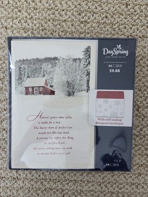 Dayspring Thomas Kincade Christian Merry Christmas Cards Scripture ...