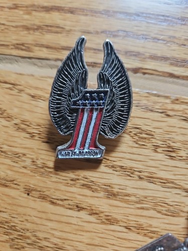 Evel Knievel Harley Davidson Winged Wings 1 America Motorcycle Lapel ...