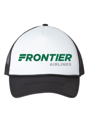 Frontier Airlines Logo US American Travel Souvenir Retro Vintage ...