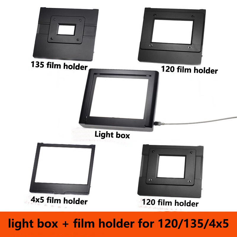 Film Scanner Light Box Film Holder for 135 120 4X5 Slide Negative ...