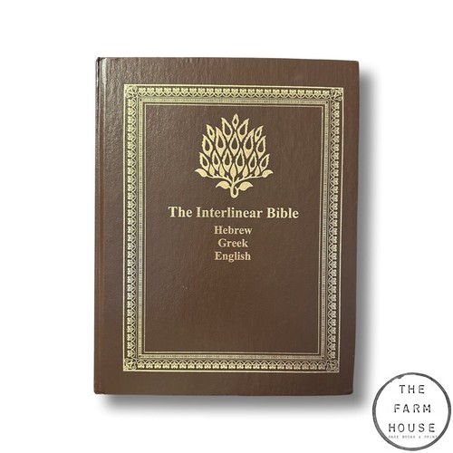 The Interlinear Bible Hebrew Greek English 1986 Jay Green Study ...