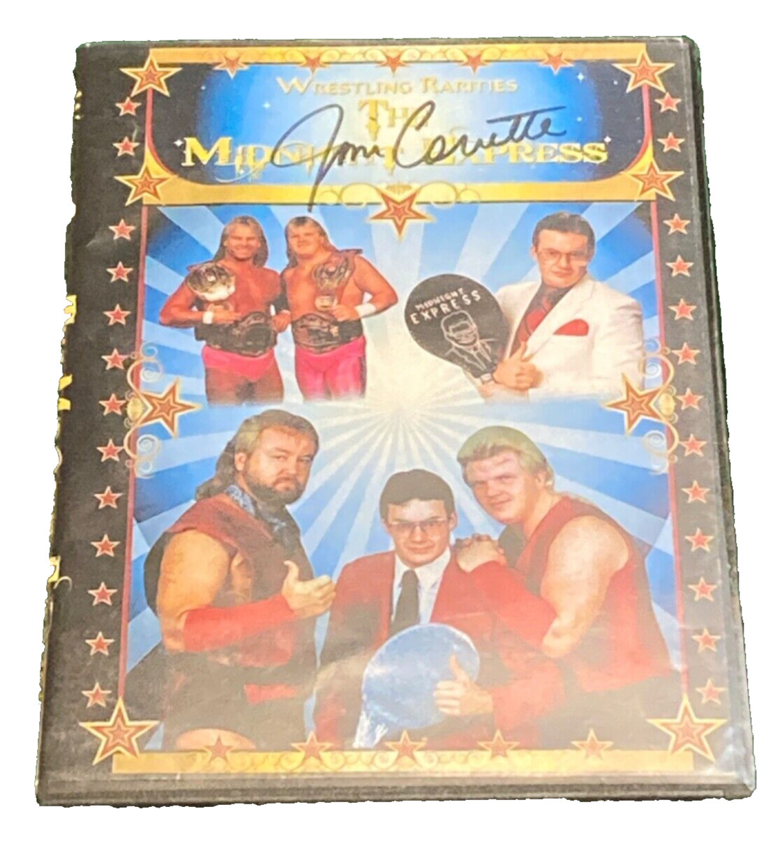 Jim Cornette SIGNED Midnight Express DVD | Grelly USA