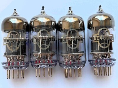 4PCS 6S45P-E / WE437 / 6C45P / EC8020 HI-END TRIODE REFLECTOR TUBES ...