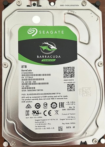 (20 Available) Seagate Barracuda ST8000DM004 8TB,Internal,3.5 inch ...