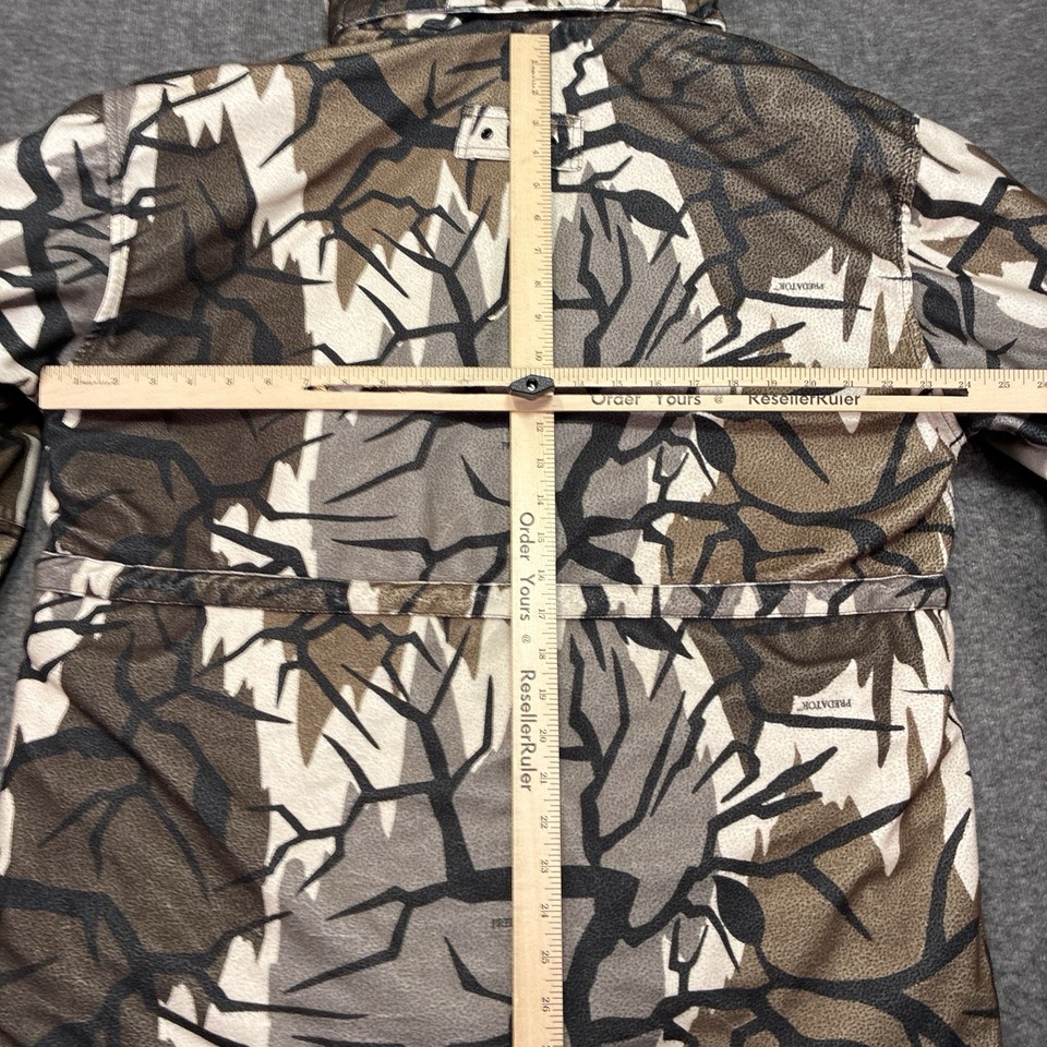 Vintage Predator Camo Thinsulate Insulated Camo Hunting Jacket Size ...
