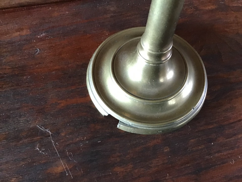 ~EARLY BRASS CANDLESTICK~ | eBay