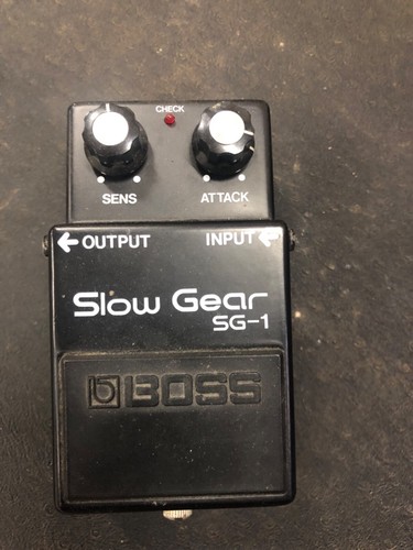 USED BOSS SG-1 Slow Gear Guitar Effect Pedal 1979 | eBay