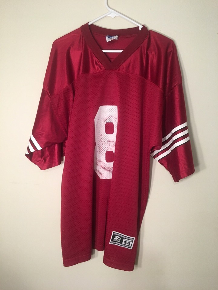 Vintage 1998 Steve Young San Francisco 49ers Niners NFL Jersey XL ...