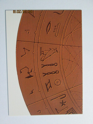 1994 STARGATE ( THE MOVIE ) - UNLOCK THE STARGATE GAME CARD - ( 5 OF 12 ...