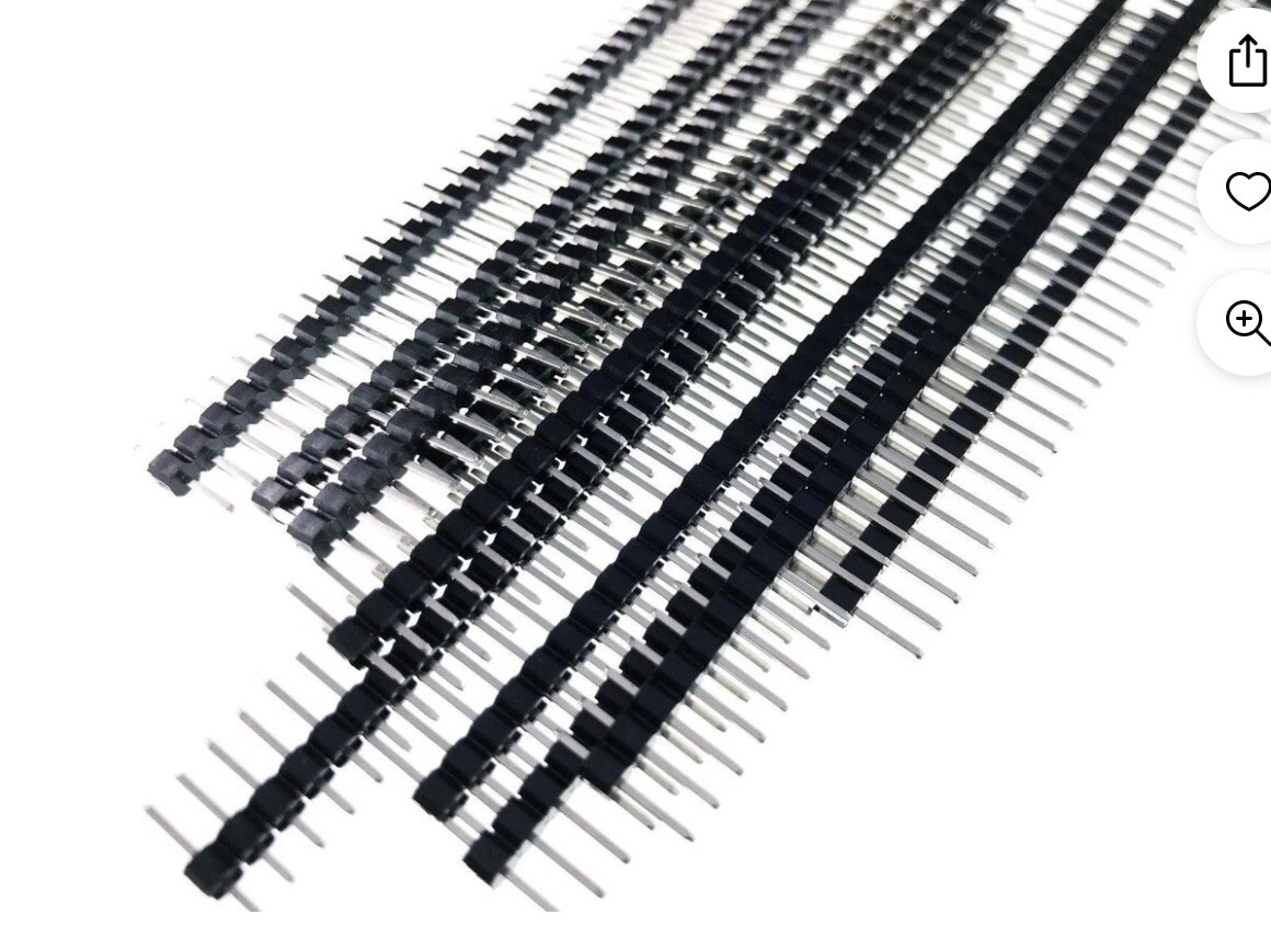 6 Pcs Male Header 35 Pin Head Connectors | eBay