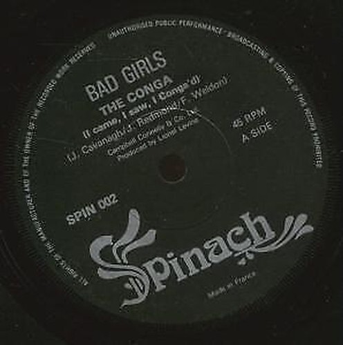 Bad Girls Conga 7" vinyl France Spinach SPIN002 | eBay