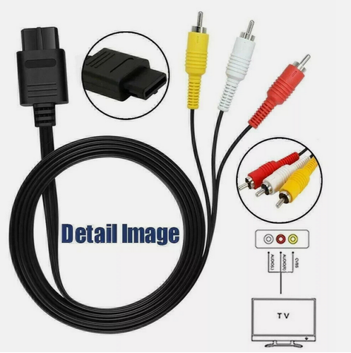 FOR NINTENDO 64 N64 AV AUDIO VIDEO A/V CABLE CORD WIRE U! | eBay