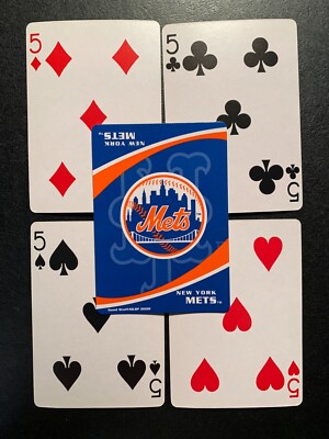 swap/playing cards NEW YORK METS Lot of 4 ALL THE FIVES Good Stuff ...
