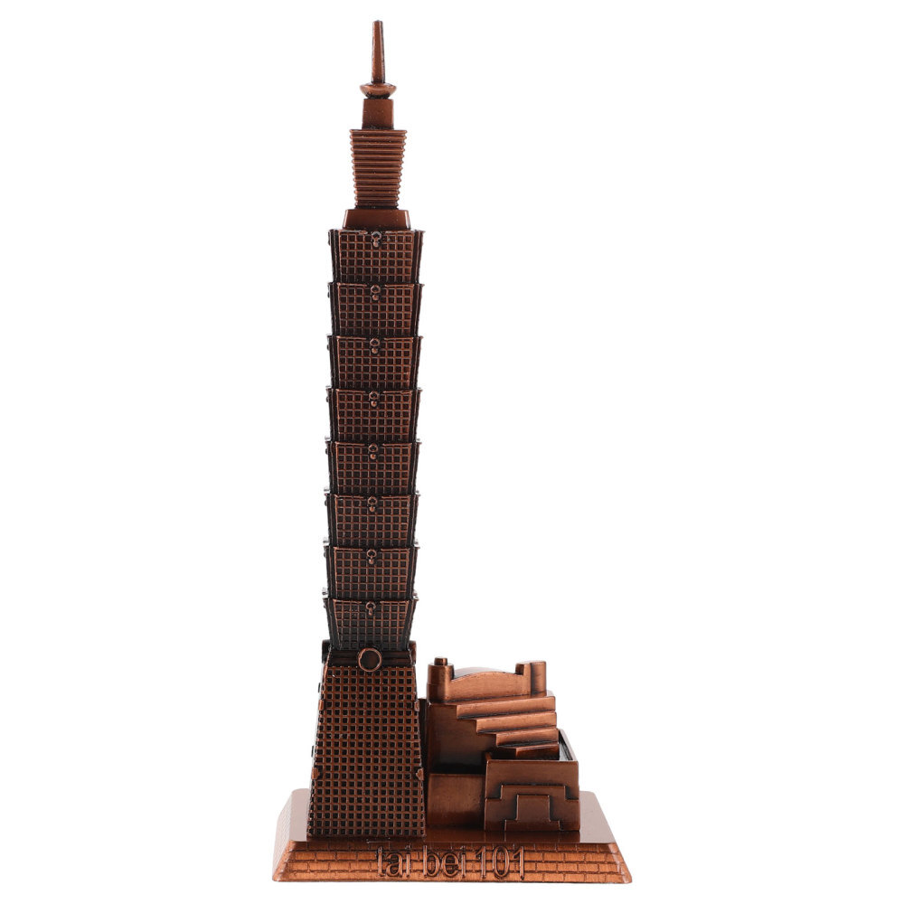 View Of Taipei 101 Tower, Framed By A High-rise Building, Taipei...