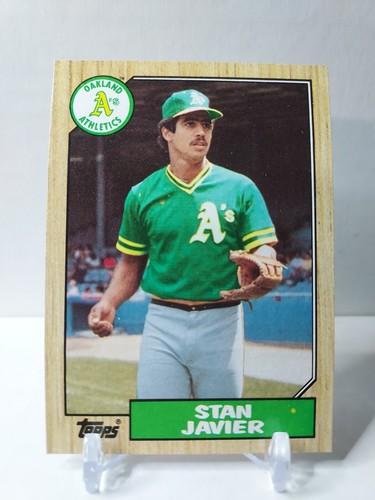 1987 Topps Baseball #263 Stan Javier Oakland Athletics A's | eBay