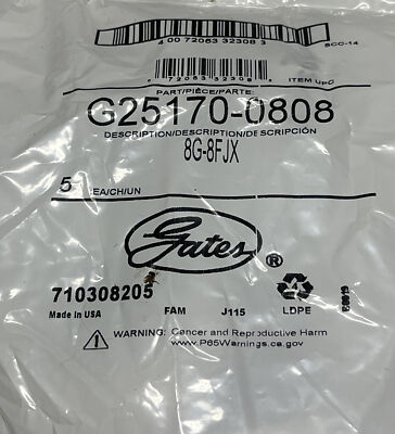 Hydraulic Fittings - Gates Hose Fittings