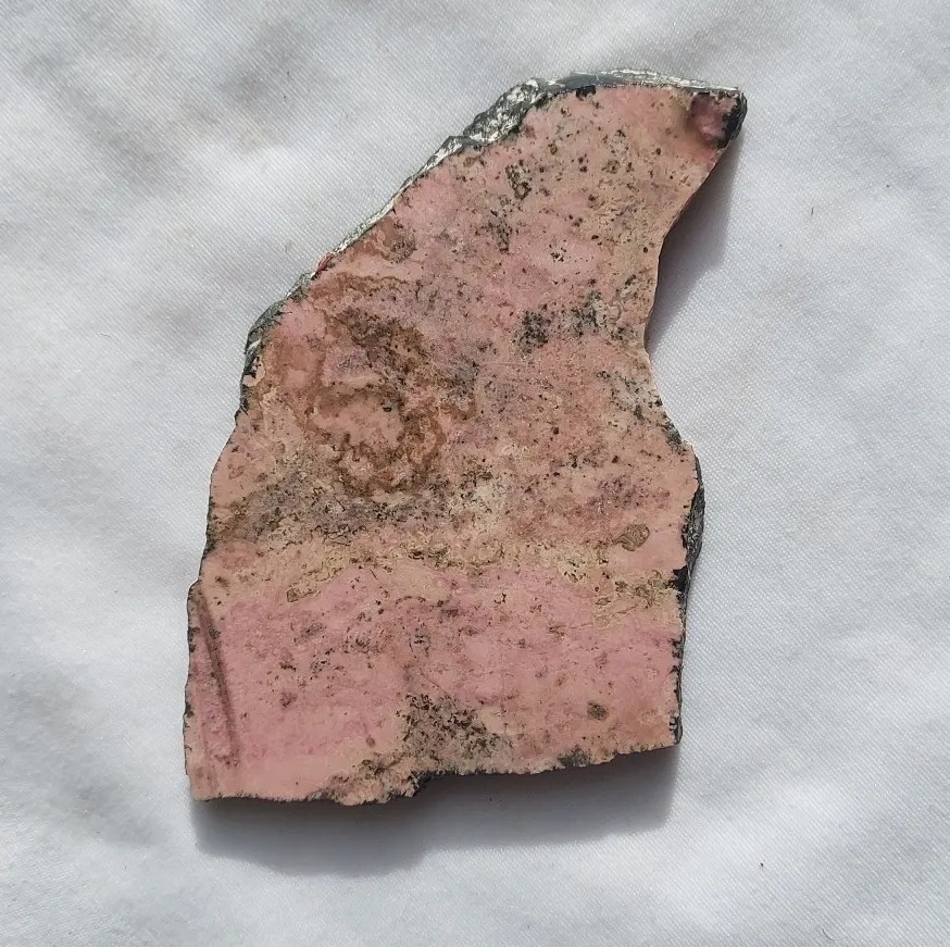 COLORADO RHODONITE "PYROXENE" SLAB ~ 68 grams / rough agate jasper ...