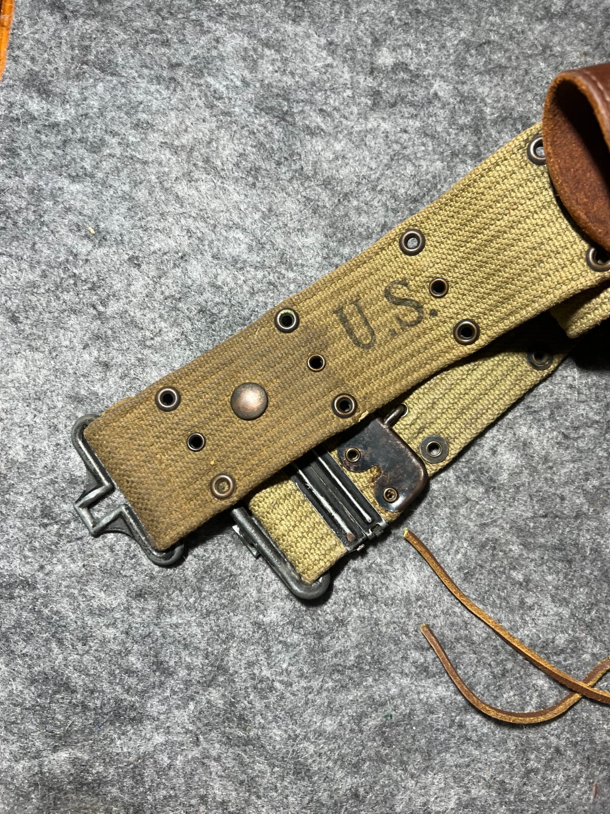 WWII Boyt 1944 Leather Holster and NASCO 45 Belt | eBay