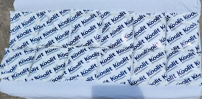 12 Pack KOOLIT Refrigerants Foam Cold Ice Packs Travel Shipping TSA ...