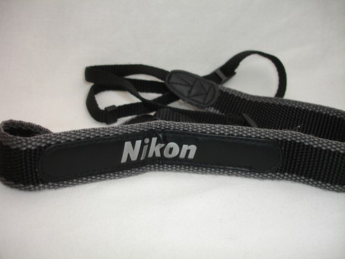 NIKON COOLPIX CAMERA NECK STRAP , Genuine Grey | eBay