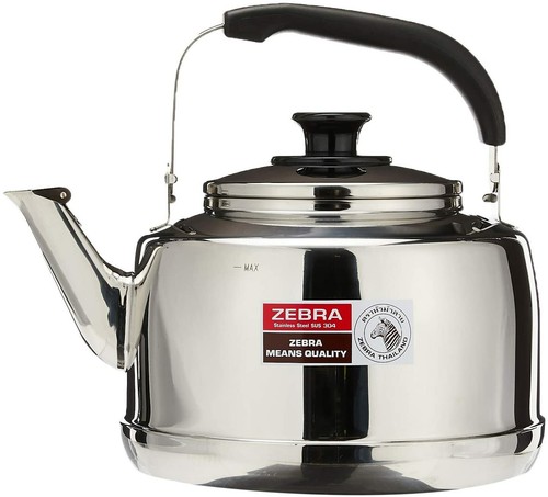 ZEBRA Teapot SUS304 Stainless Steel Whistling Sound Kettle 7.5 Liter | eBay