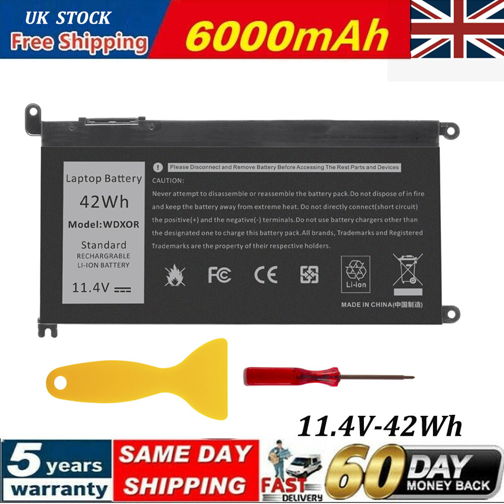 Battery for Dell Inspiron 15 5000 Series 5565 5567 5568 5578 P58F P66F ...