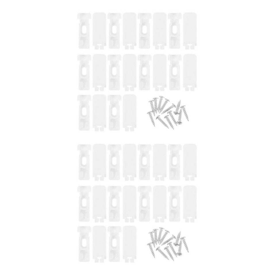 12 Sets Blinds Repair Parts Curtain Hanging Hardware Accessory Plastic ...
