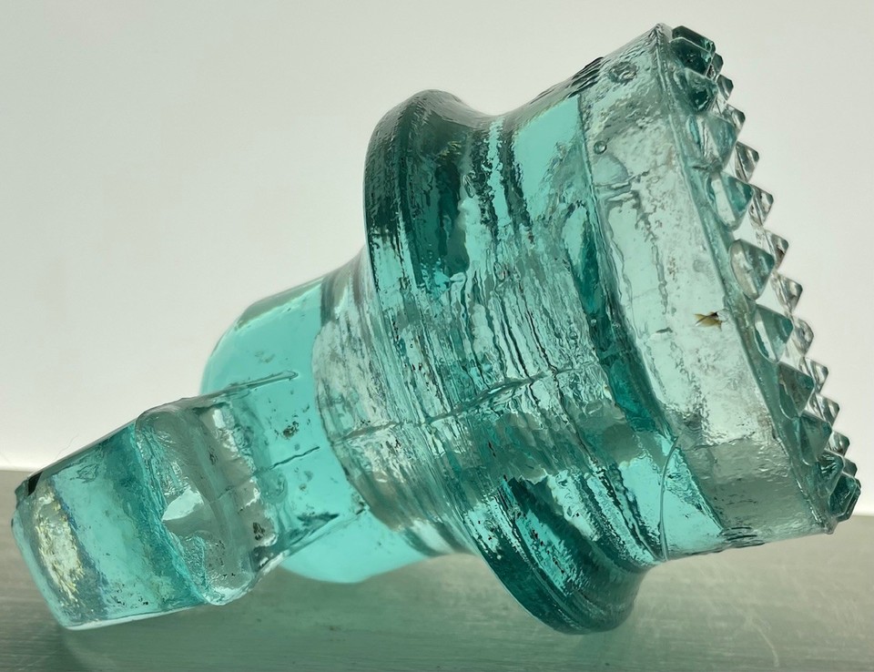 Dual Patent Date Mickey Mouse Insulator with Sharp Drip Points | eBay