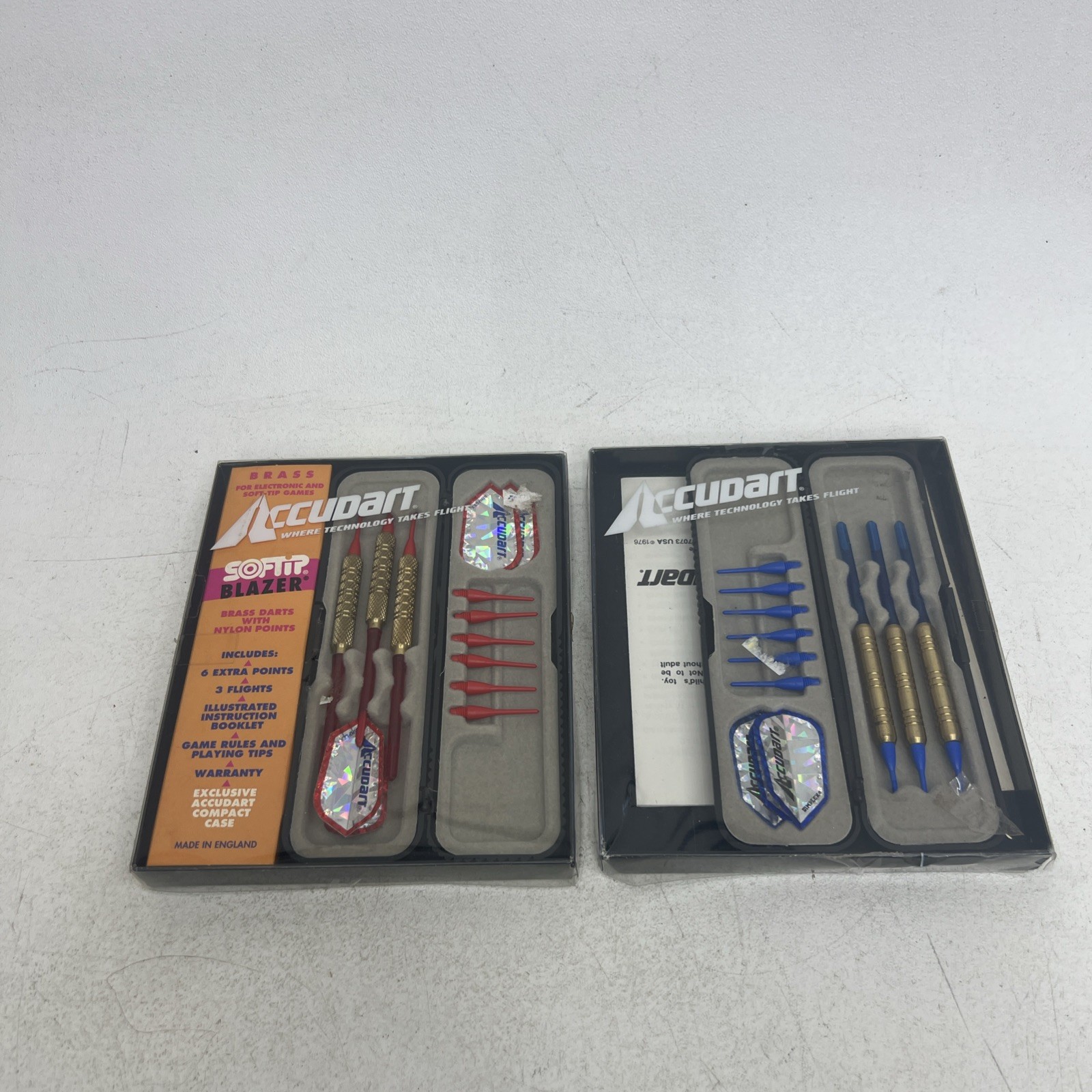 Vintage Accudart Soft Tip Blazer Darts- Lot Of 2 Packs 21086004102| eBay