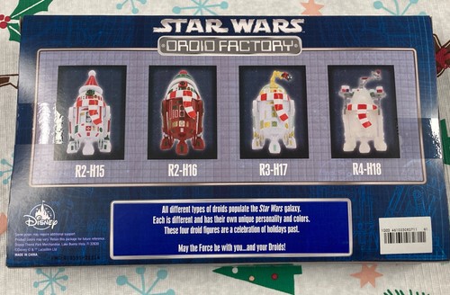 Star Wars Christmas Droid Factory Disney R2-H15 R2-H16 R3-H17 R4-H18 | eBay