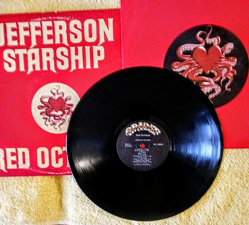 Jefferson Starship - Red Octopus Vinyl LP, 1975 Grunt Records Album Vex ...