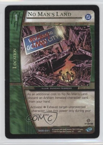 2004 VS System DC Origins 1st Edition No Man's Land #DOR-091 0l2 | eBay
