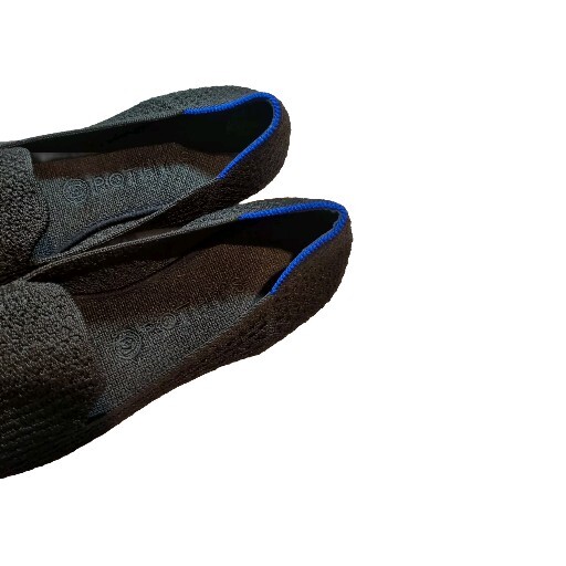 New Rothys Black The Loafer Honeycomb Textile Round Toe Women's 10 | eBay